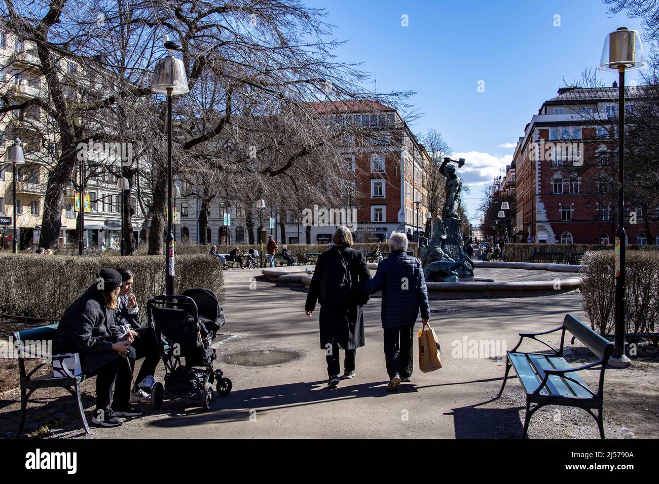 Mariatorget hi-res stock photography and images - Alamy