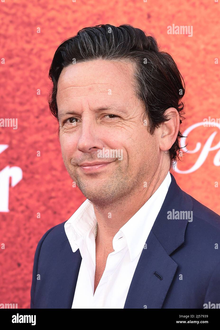 Ross McCall walking on the red carpet at the Los Angeles Premiere of ...