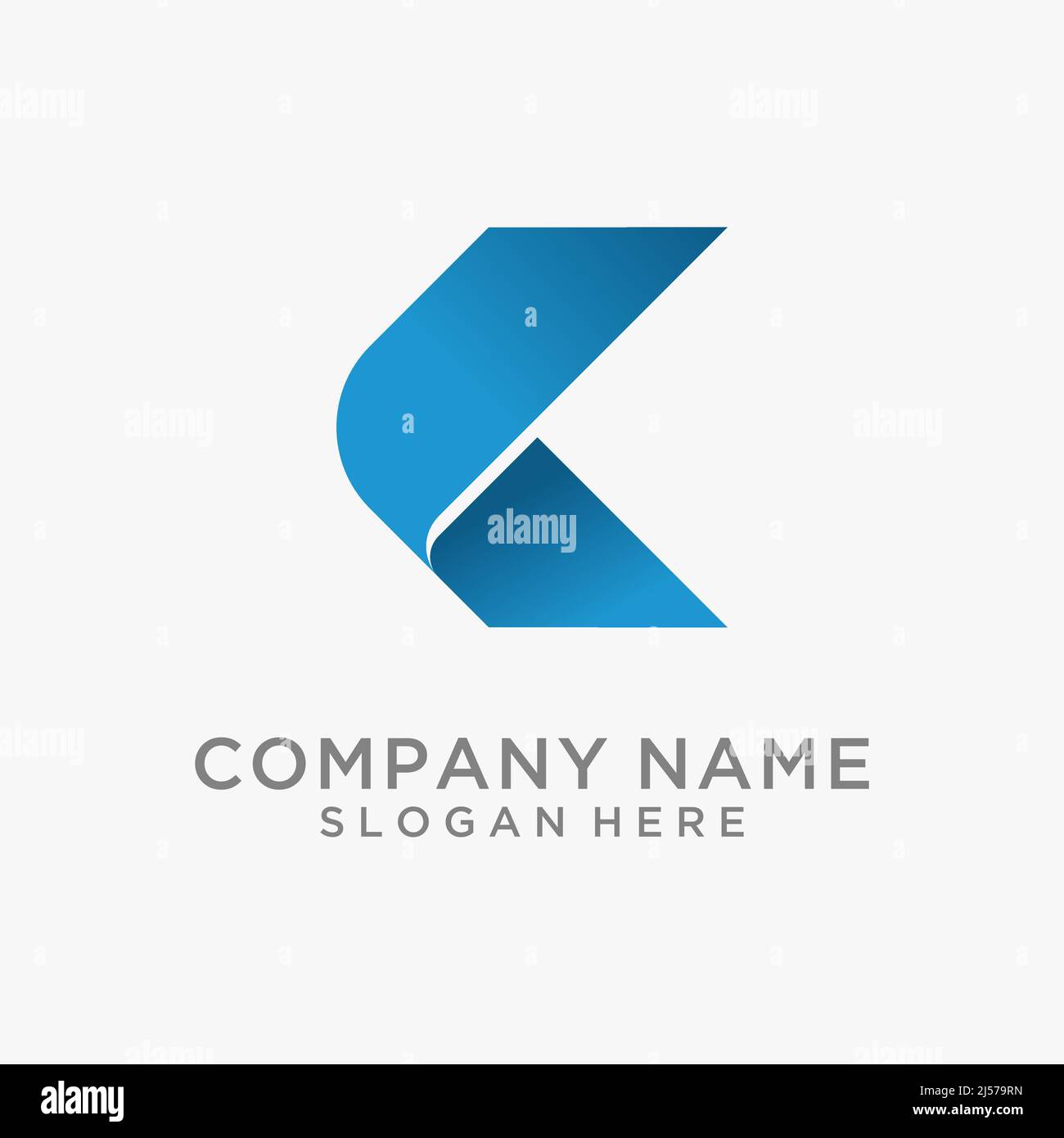 Letter K business logo design Stock Vector Image & Art - Alamy