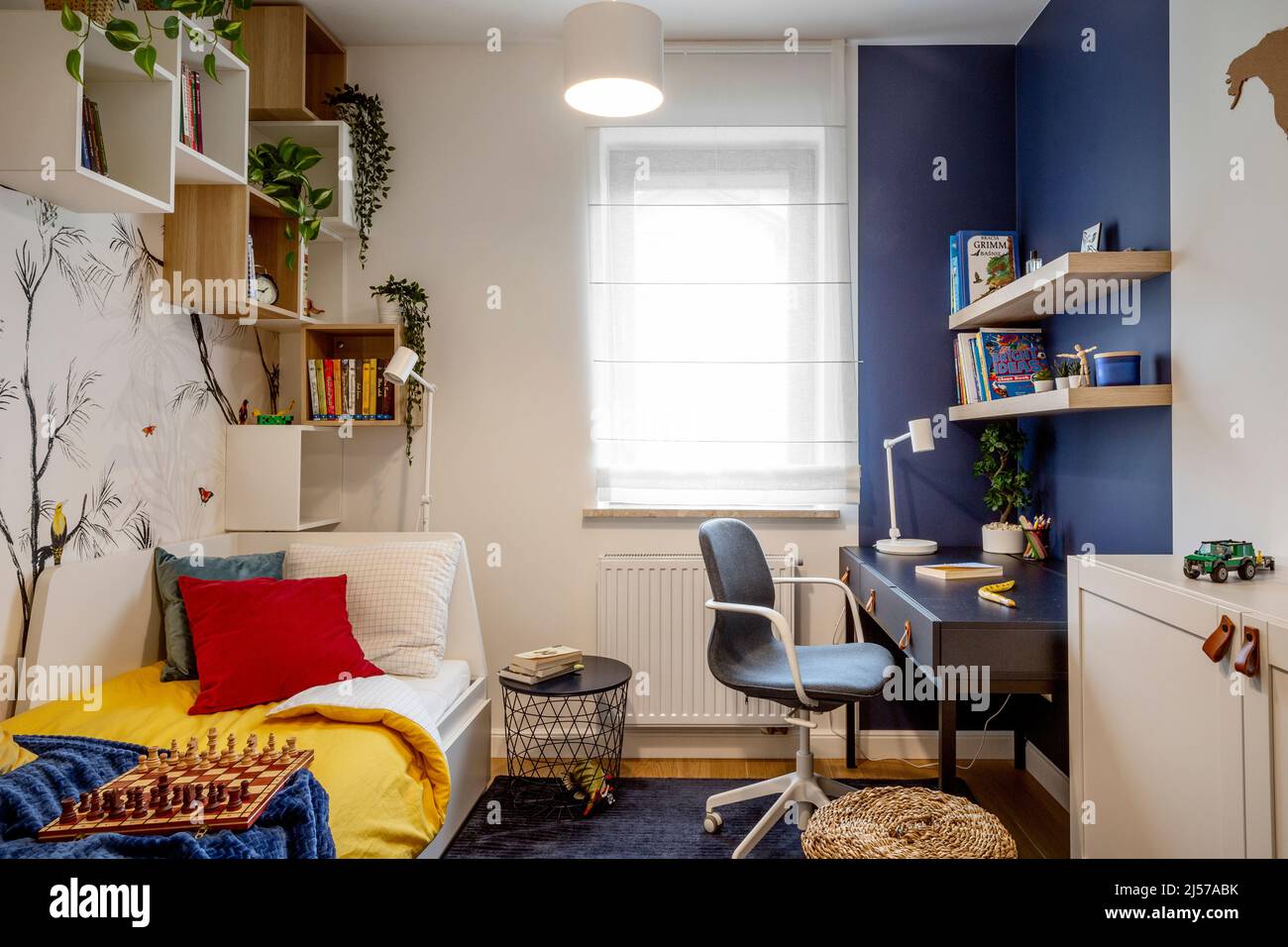 child room interior design home decor Stock Photo - Alamy