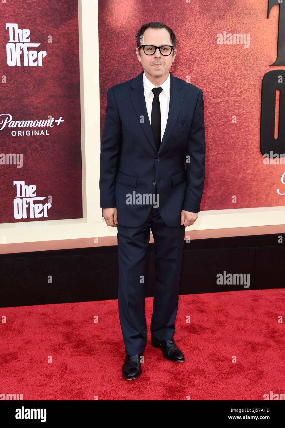 Los Angeles, USA. 20th Apr, 2022. Giovanni Ribisi walking on the red ...