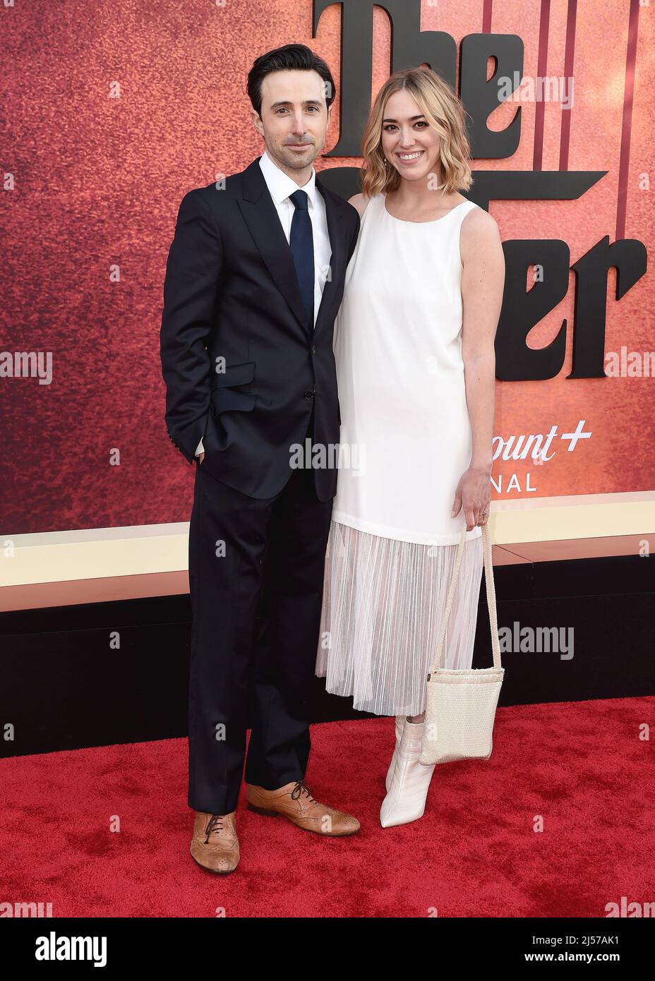 Los Angeles, USA. 20th Apr, 2022. Josh Zuckerman walking on the red ...