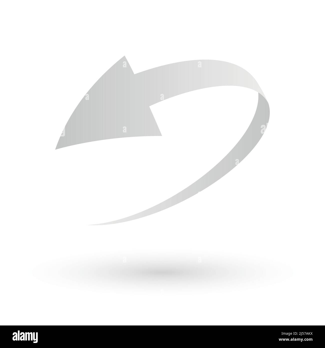 Simple loop circle arrow icon Stock Vector Image & Art - Alamy