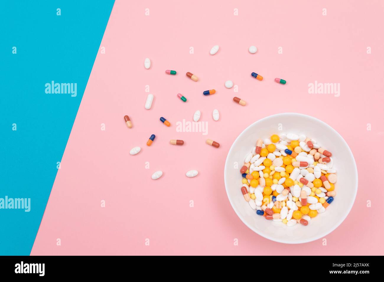 Global Pharmaceutical Industry and Medicinal Products - Colored Pills ...