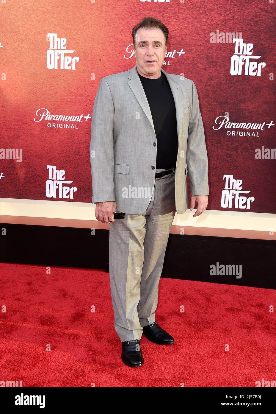 Michael Rispoli walking on the red carpet at the Los Angeles Premiere ...