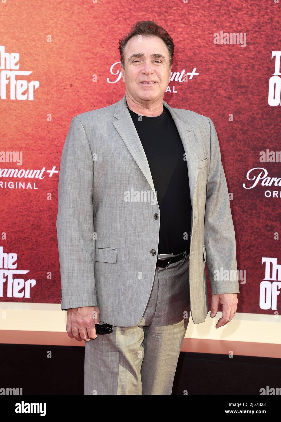 Michael Rispoli walking on the red carpet at the Los Angeles Premiere ...