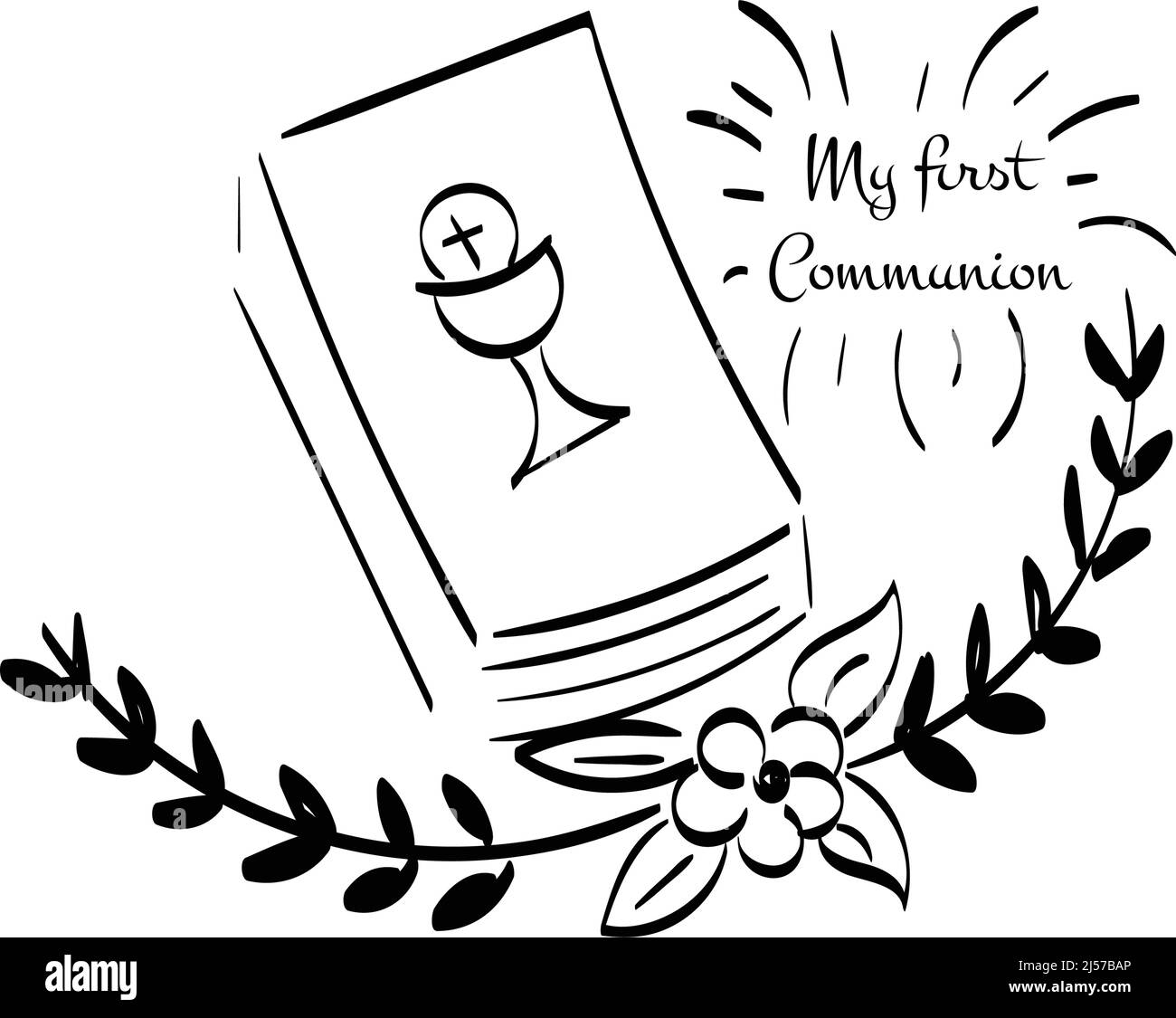 Sketch for the last supper Stock Vector Images - Alamy