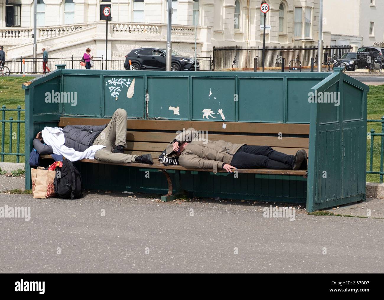Promenade seat hi-res stock photography and images - Alamy