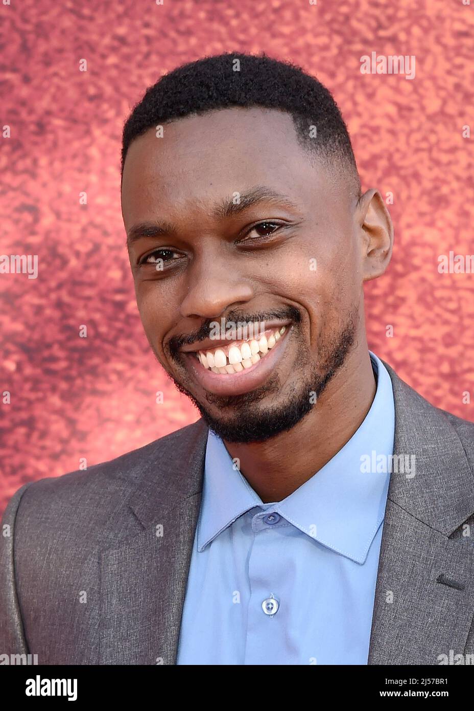 Melvin Jackson Jr. walking on the red carpet at the Los Angeles ...