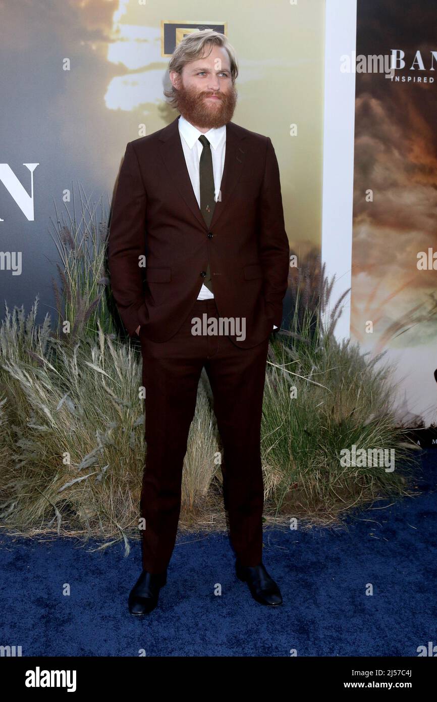 LOS ANGELES - APR 20: Wyatt Russell at the FX's Under The Banner of ...