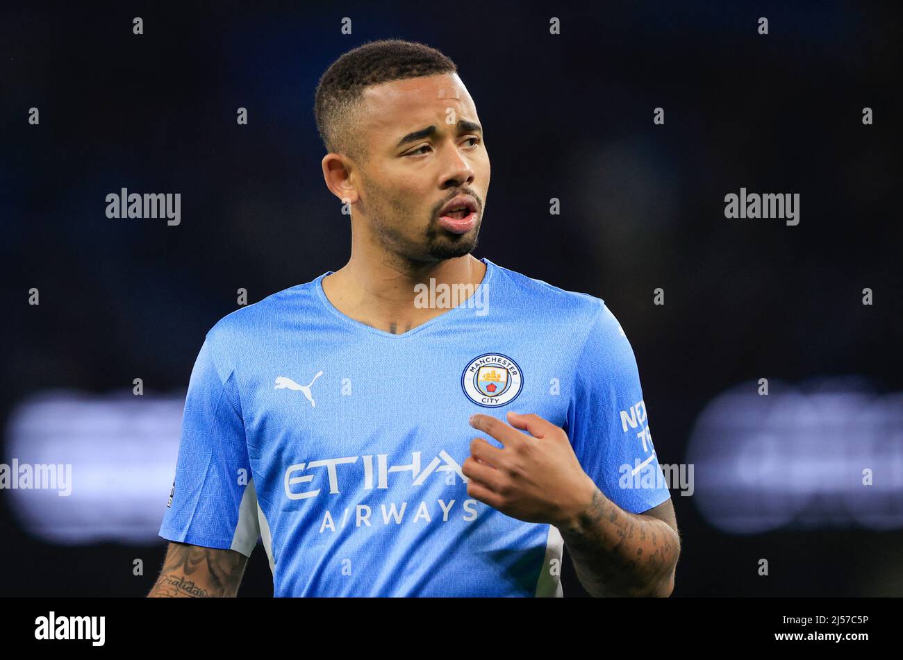 Gabriel Jesus #9 of Manchester City Stock Photo - Alamy