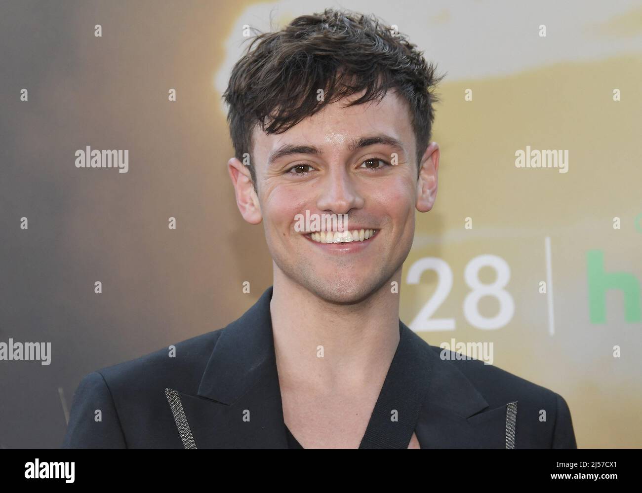 Los Angeles, USA. 20th Apr, 2022. Tom Daley arrives at FX's UNDER THE ...