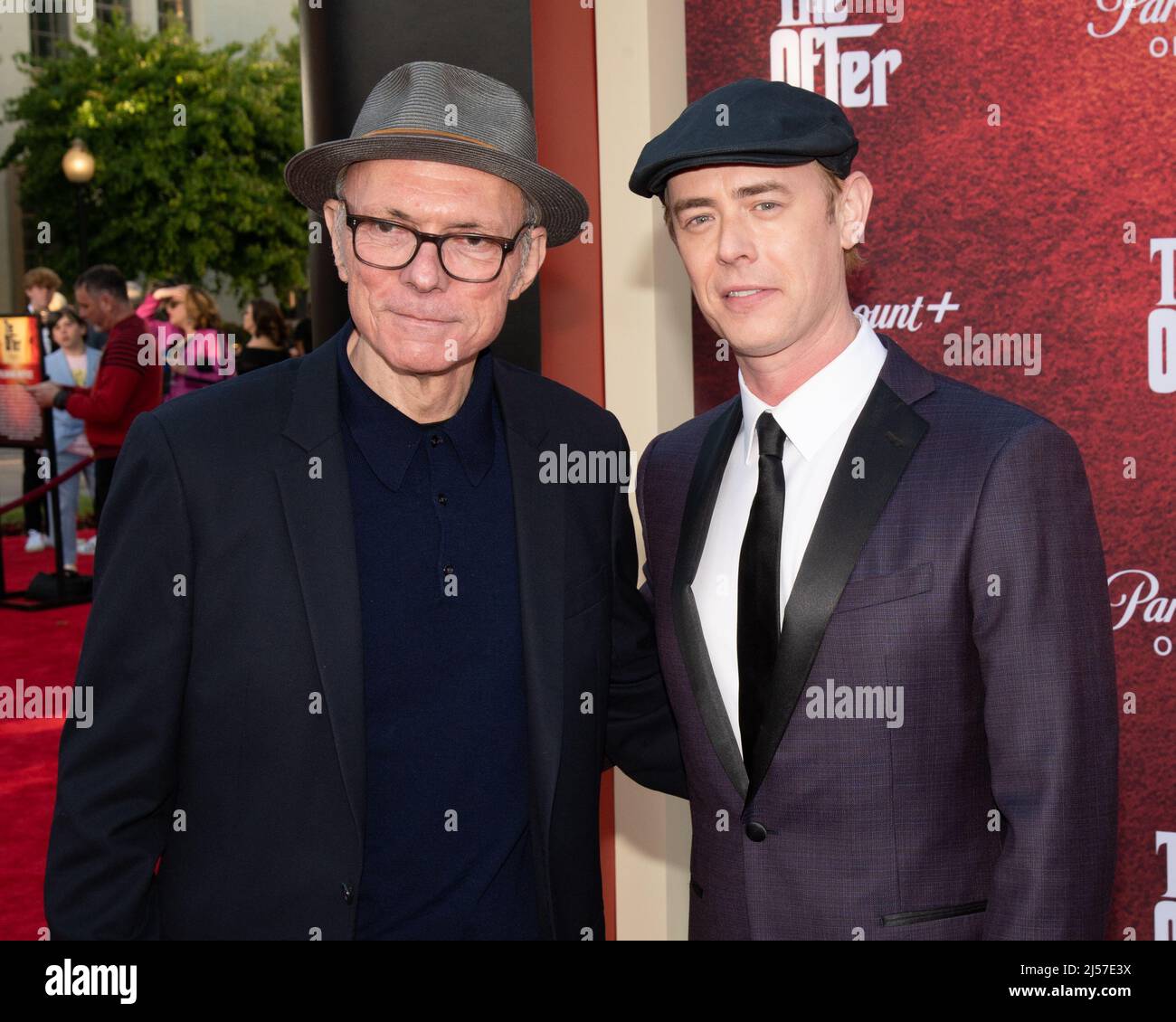 20 April 2022 - Los Angeles, California - Michael Tolkin and Colin ...