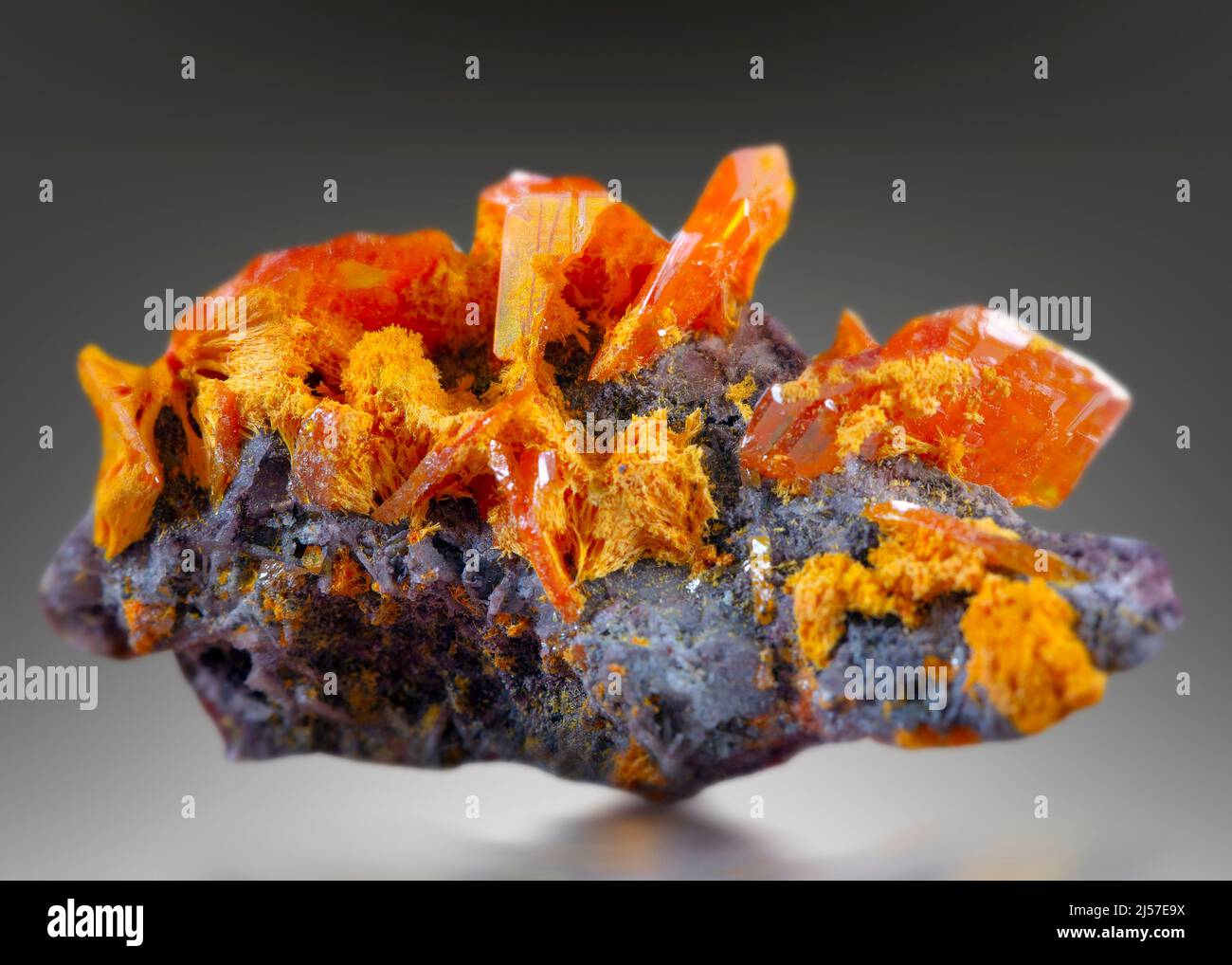 mineral specimen stone rock geology gem crystal Stock Photo - Alamy