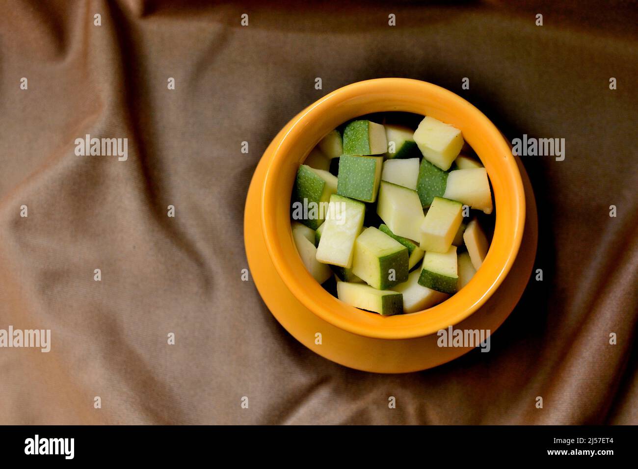 Mango on brown background hi-res stock photography and images - Alamy