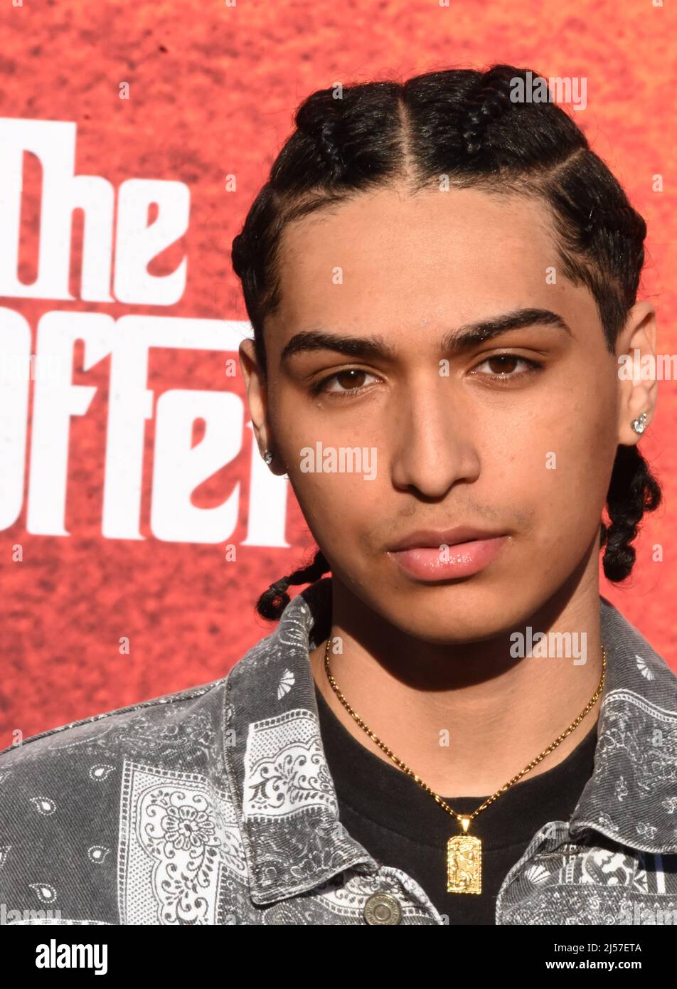 Los Angeles, California, USA 20th April 2022 Mauricio Hernandez attends ...