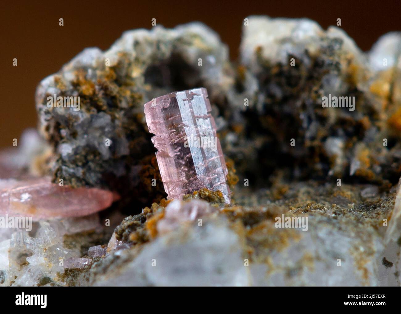 mineral specimen stone rock geology gem crystal Stock Photo - Alamy