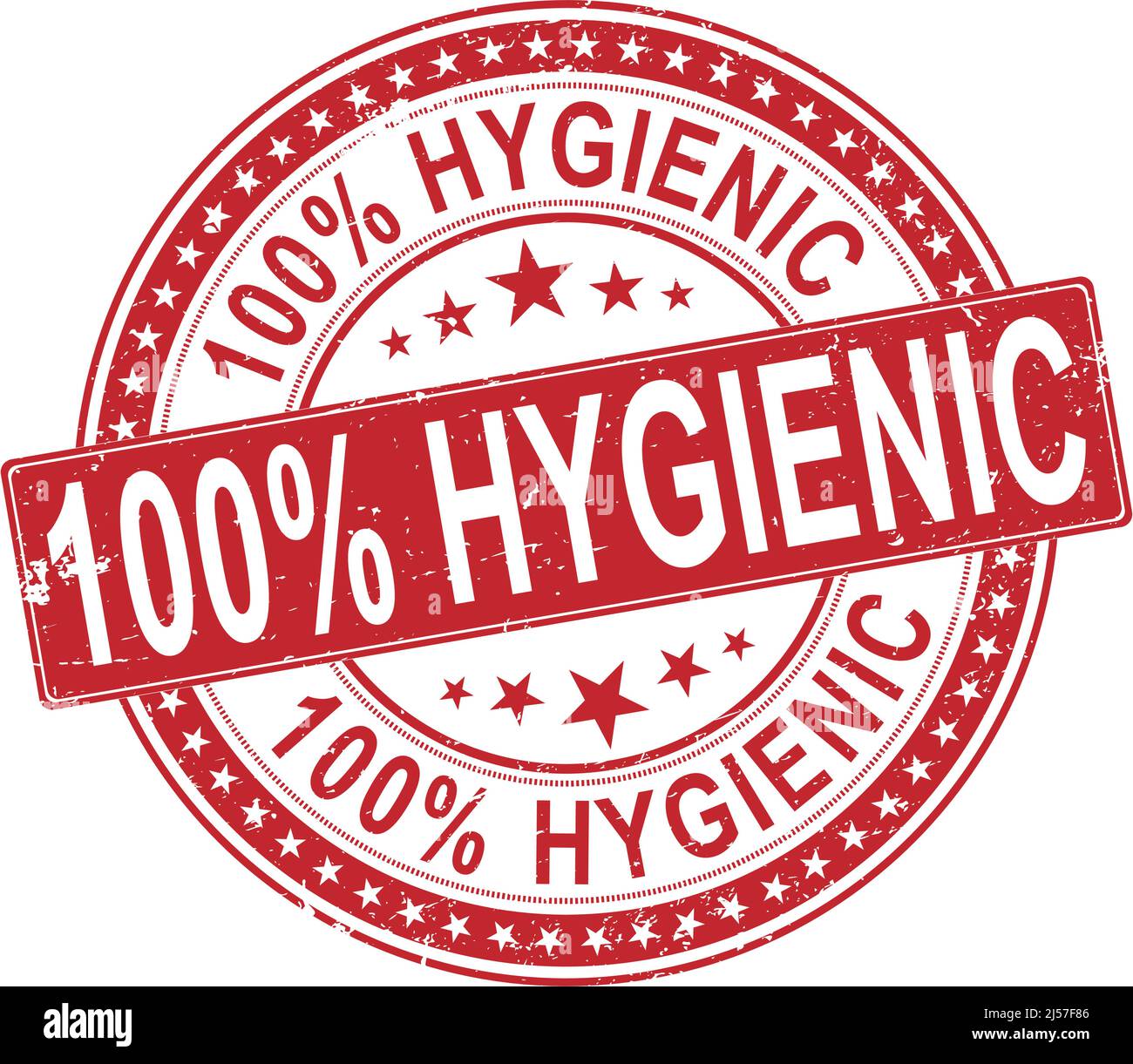 Hygienic vector stamp isolated on white background Stock Vector Image ...