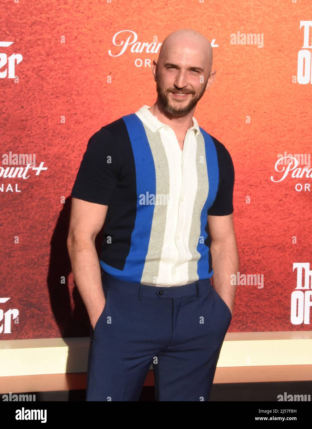 Los Angeles, California, USA 20th April 2022 Actor Jesse Scott Egan attends Paramount+ Premiere ...