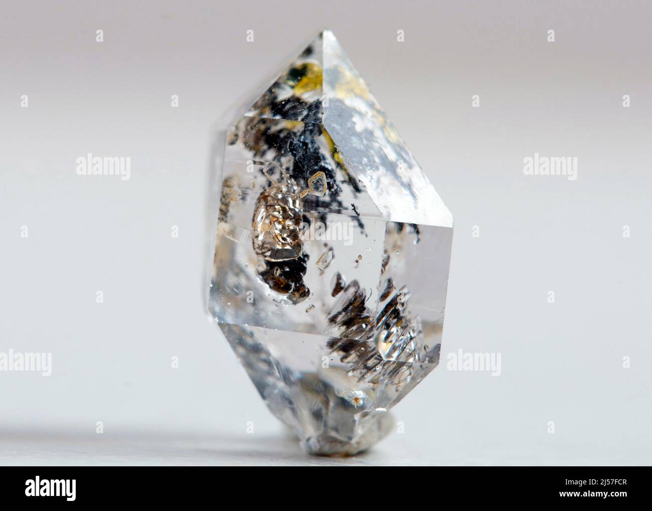 diamond quartz mineral specimen stone rock geology gem crystal Stock ...