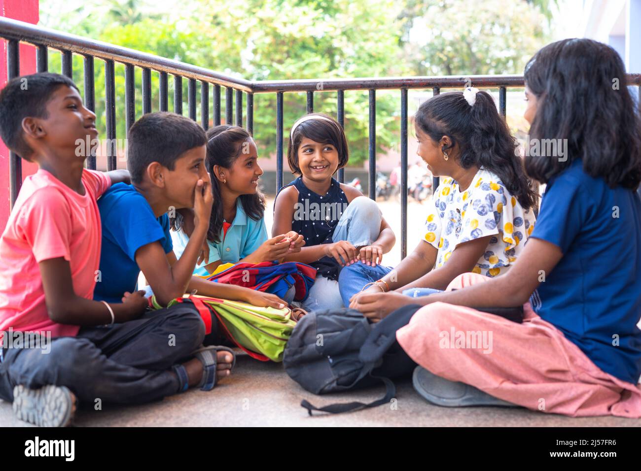 Young Children Talking