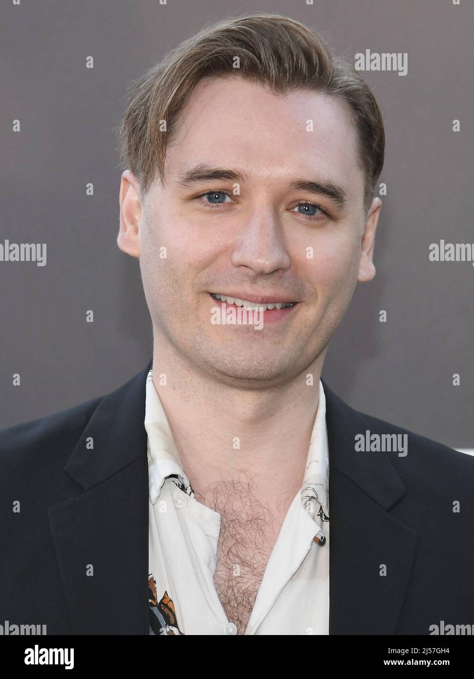 Los Angeles, USA. 20th Apr, 2022. Seth Numrich arrives at FX's UNDER ...