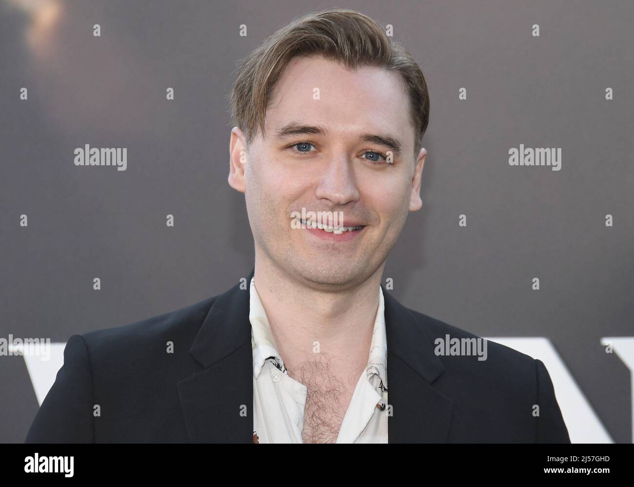 Los Angeles, CA , April 20, 2022, Seth Numrich arrives at FX’s UNDER ...
