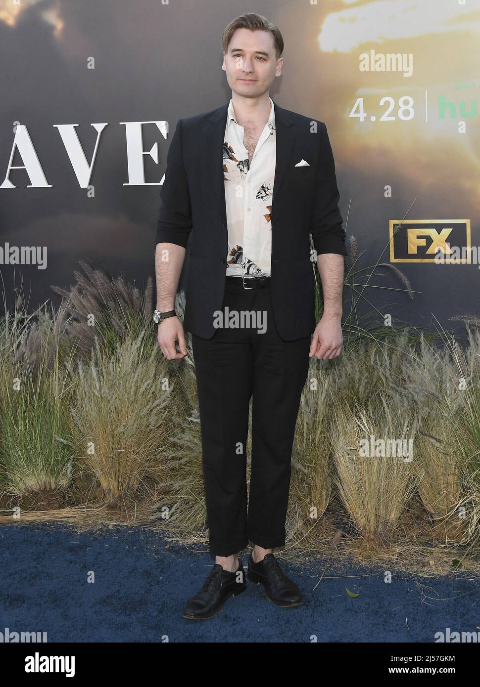 Los Angeles, USA. 20th Apr, 2022. Seth Numrich arrives at FX's UNDER ...