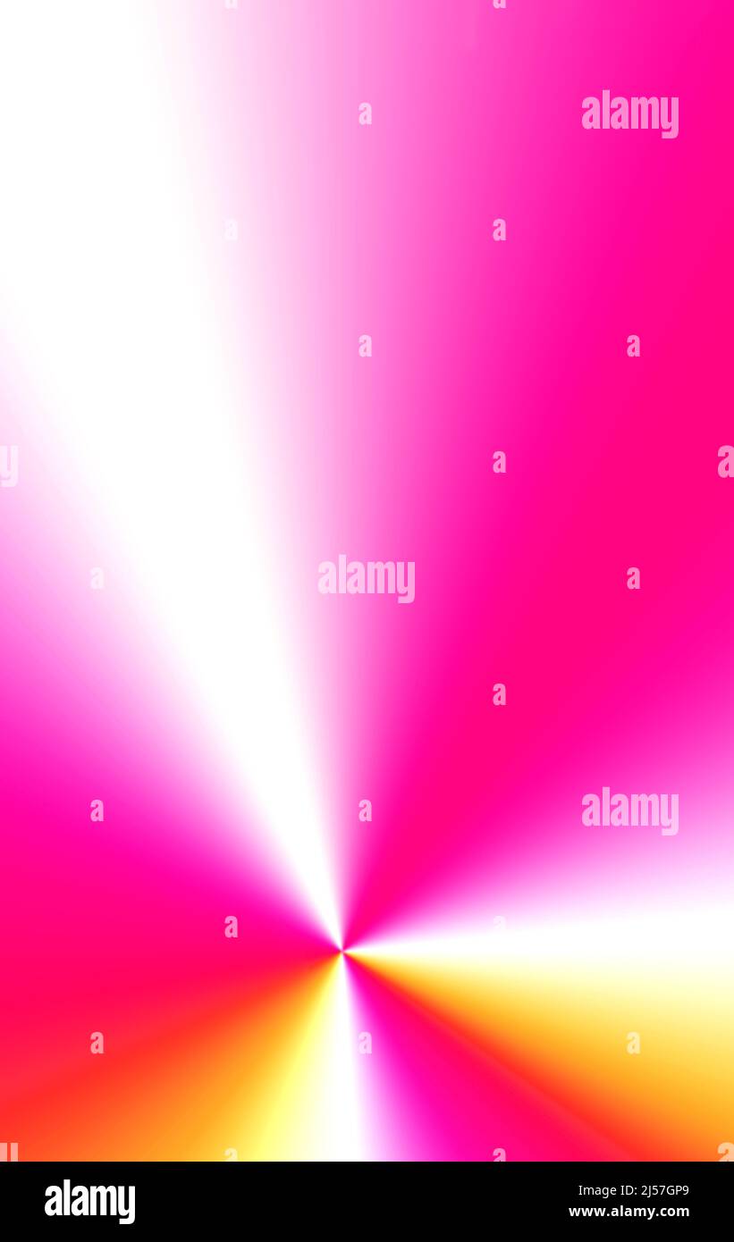 Stunning Futuristic Gradient Hot Pink and Yellow Ray for Abstract ...