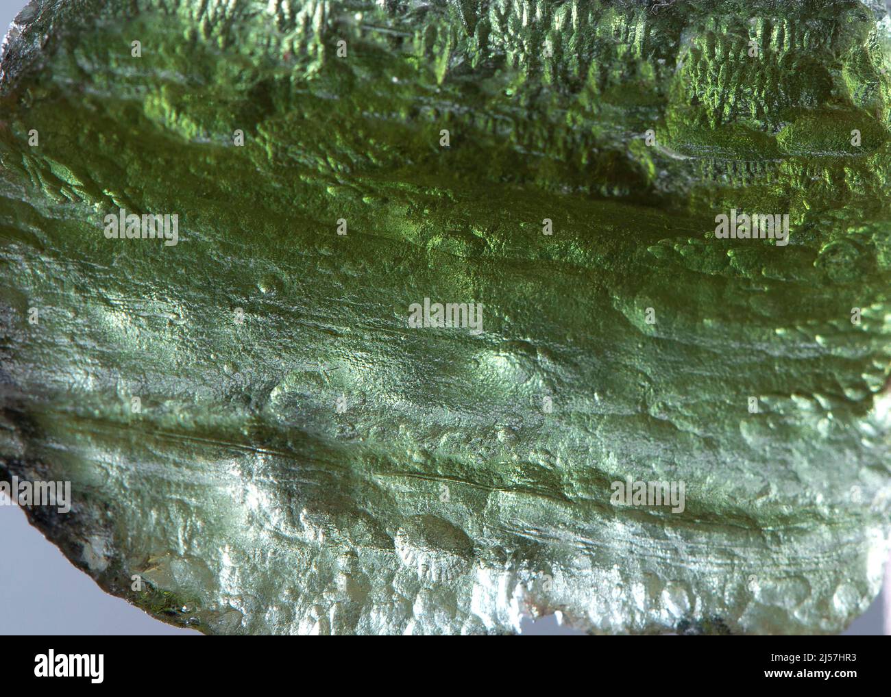 moldavite mineral specimen stone rock geology gem crystal Stock Photo ...