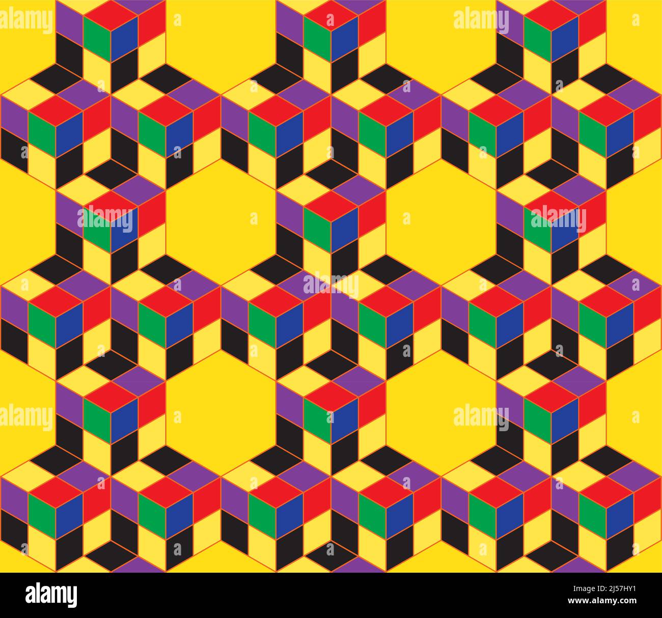 Repeating cubes hi-res stock photography and images - Alamy