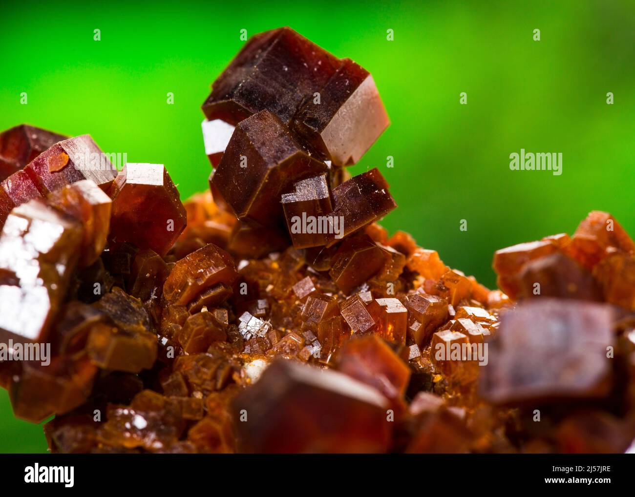 vanadinite, mineral specimen stone rock geology gem crystal Stock Photo ...