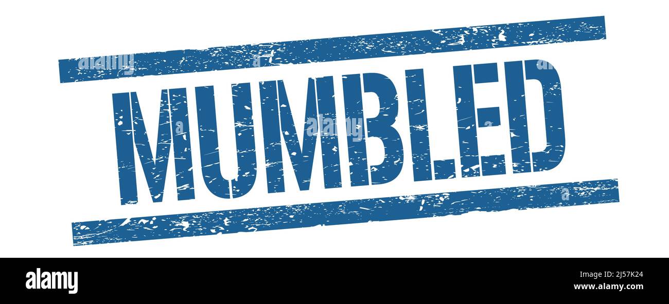 Mumbled stamp hi-res stock photography and images - Alamy