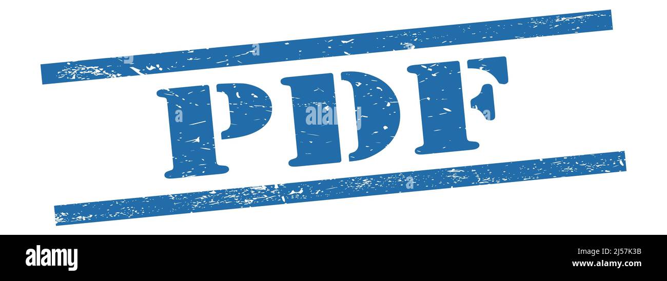 Pdf stamp hi-res stock photography and images - Alamy