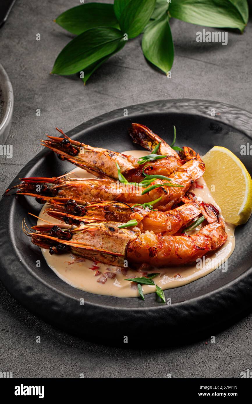 Tiger Prawns Dish