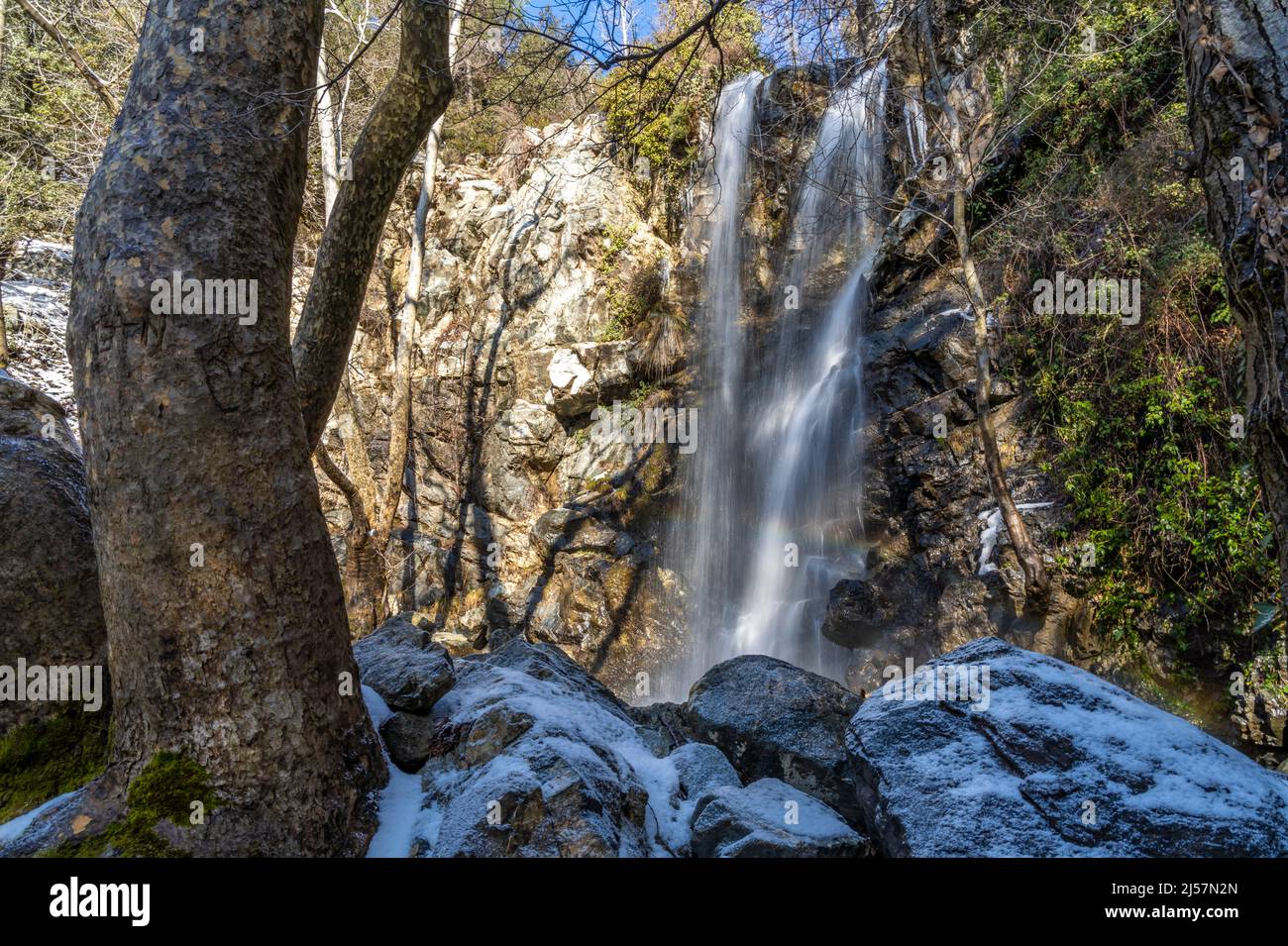 Troodos snow mountains hi-res stock photography and images - Alamy