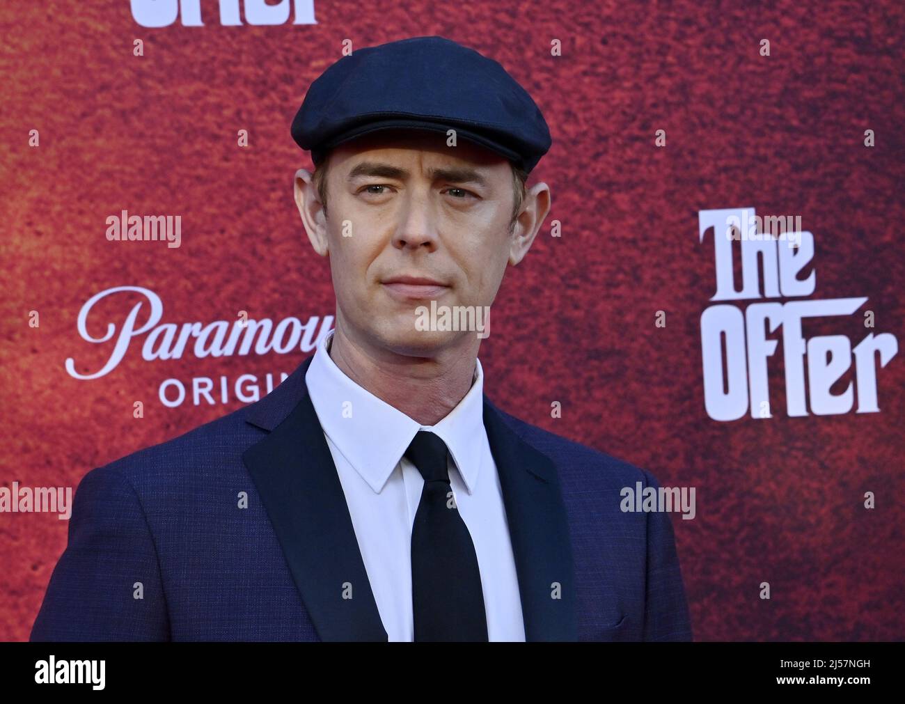 Los Angeles, United States. 21st Apr, 2022. Cast member Colin Hanks ...