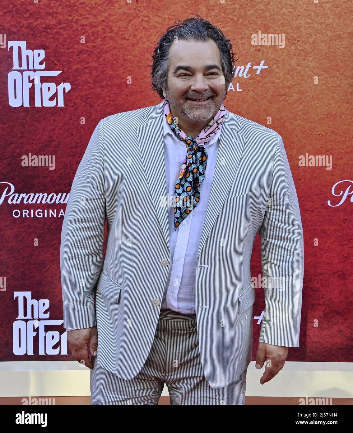 Los Angeles, United States. 21st Apr, 2022. Cast member Patrick Gallo ...