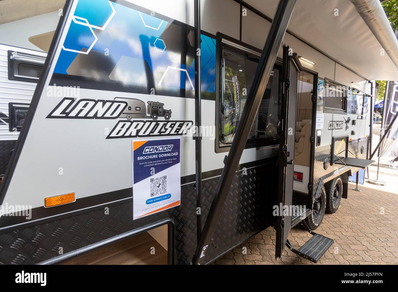 Condor caravans the land bruiser model for off road caravanning at the ...