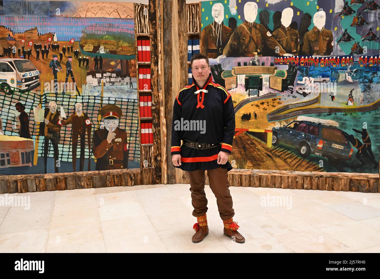 Anders Sunna Illegal spirits of Sami Pavilion Sami 59Th Biennale Of ...