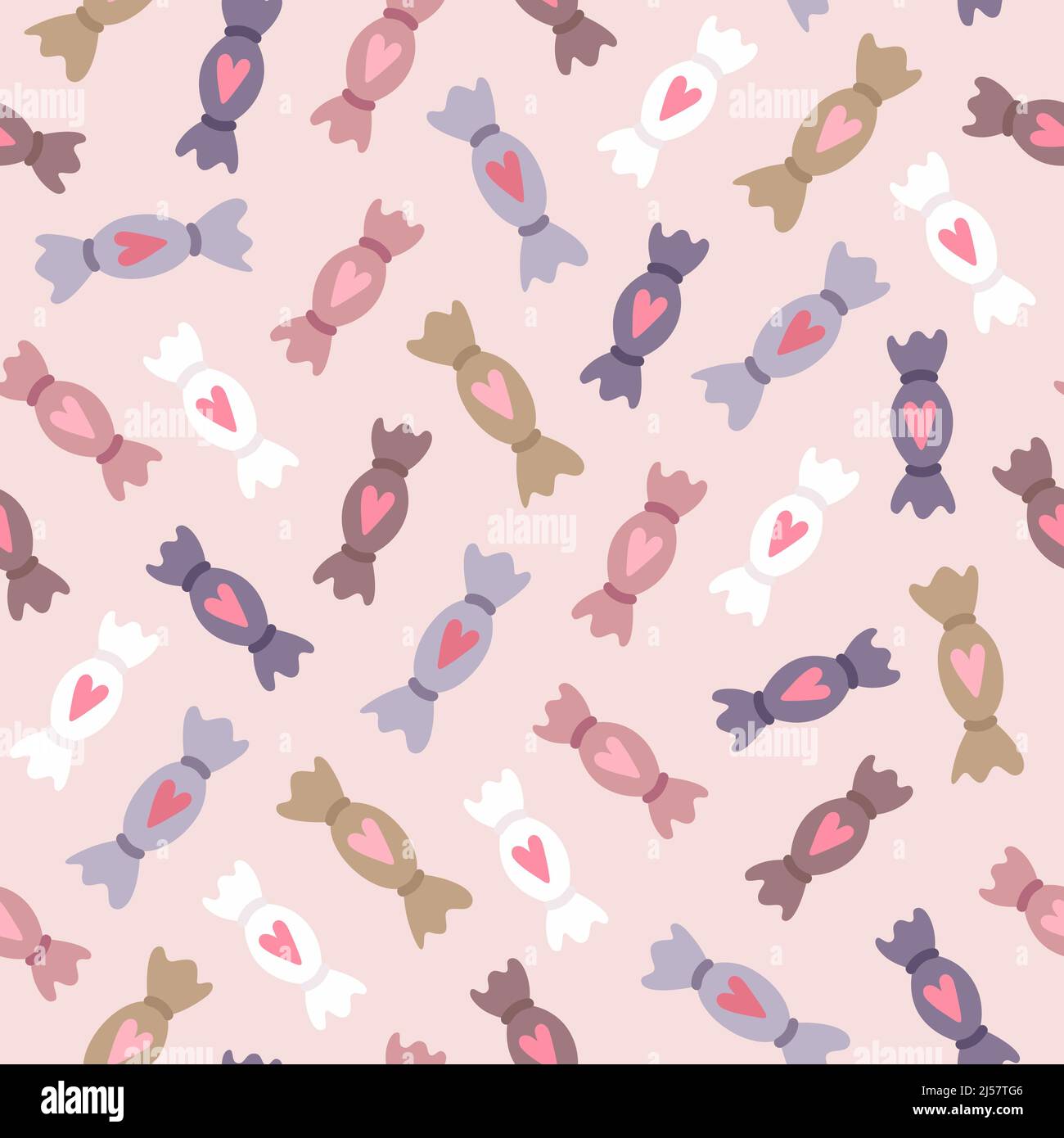 Candy pattern hi-res stock photography and images - Alamy