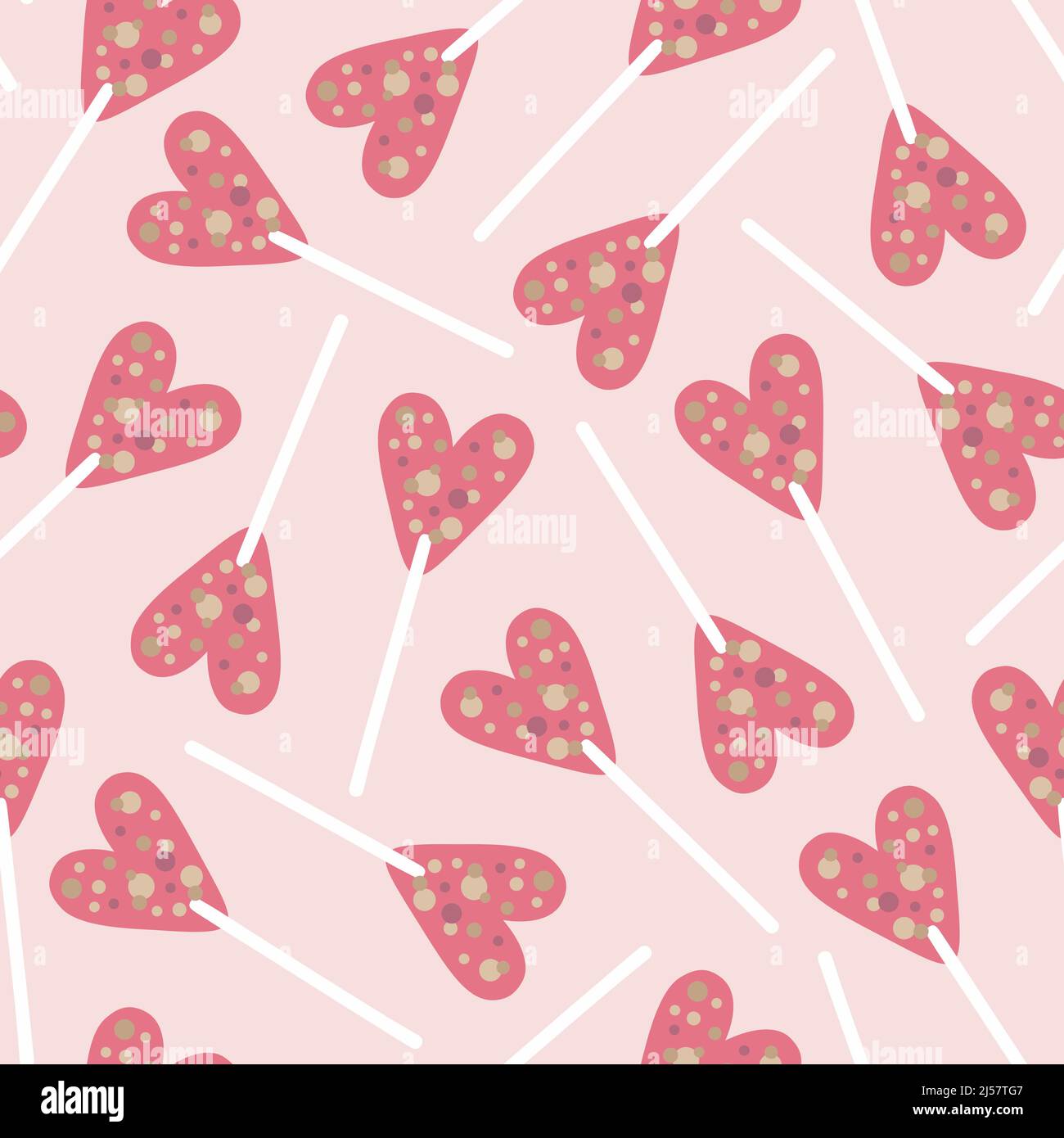 Lollipop heart pattern hi-res stock photography and images - Alamy
