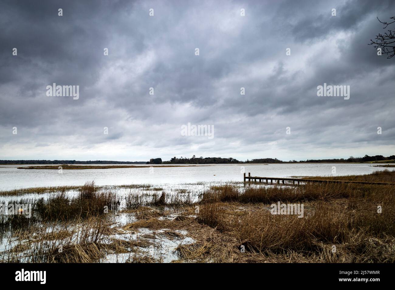 River Alde Iken Suffolk England Stock Photo - Alamy