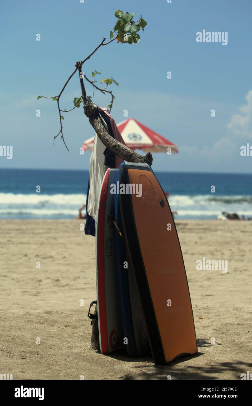 Kuta beach in Kuta, Badung, Bali, Indonesia Stock Photo - Alamy