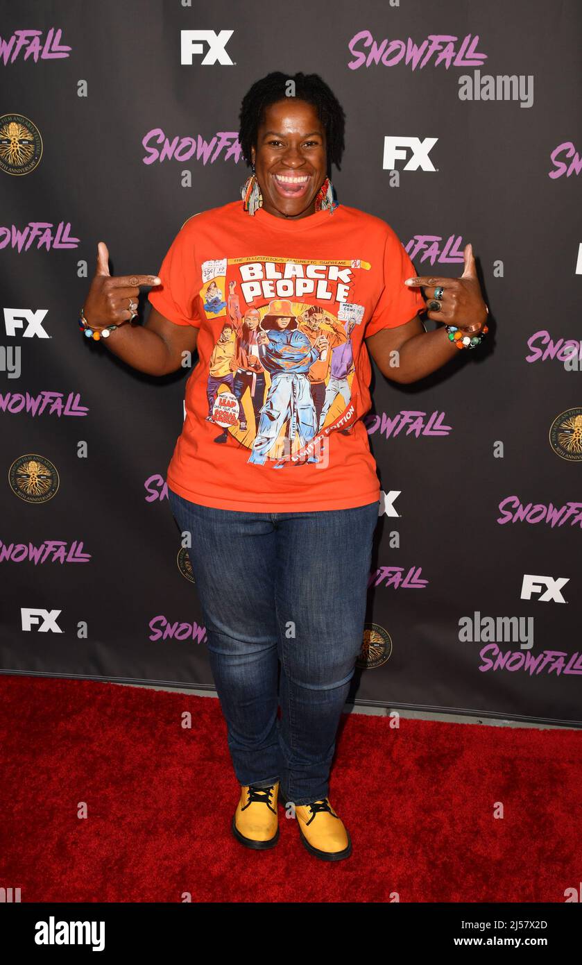 LOS ANGELES, CA - APRIL 20: Michael Hyatt attends the 2022 Pan African Film & Arts Festival ...