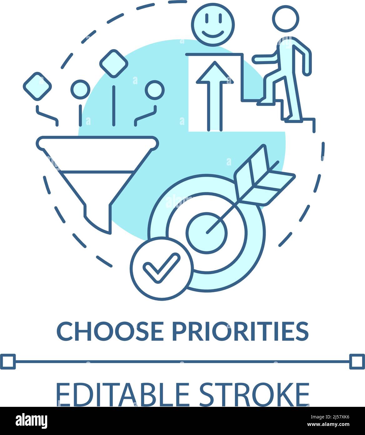 Modern priorities Stock Vector Images - Alamy