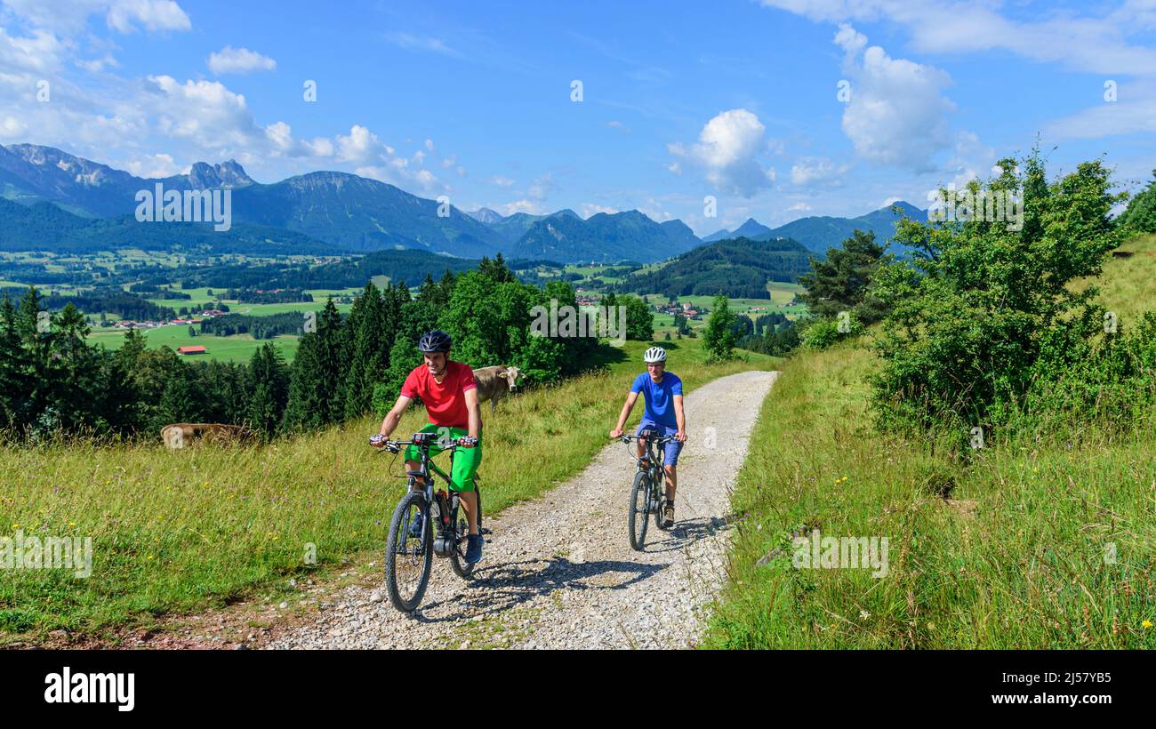 Two men cycling hi-res stock photography and images - Alamy