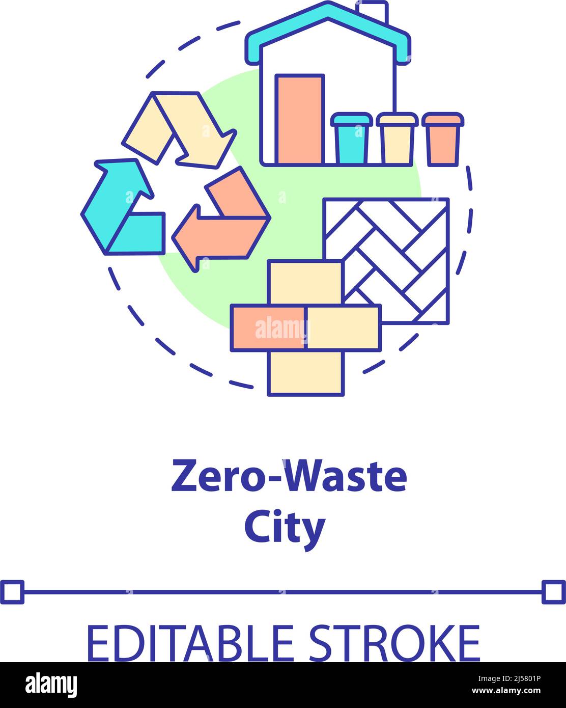 City waste house hi-res stock photography and images - Alamy