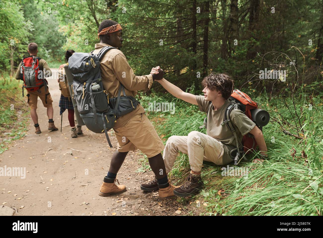 African map hike hi-res stock photography and images - Alamy