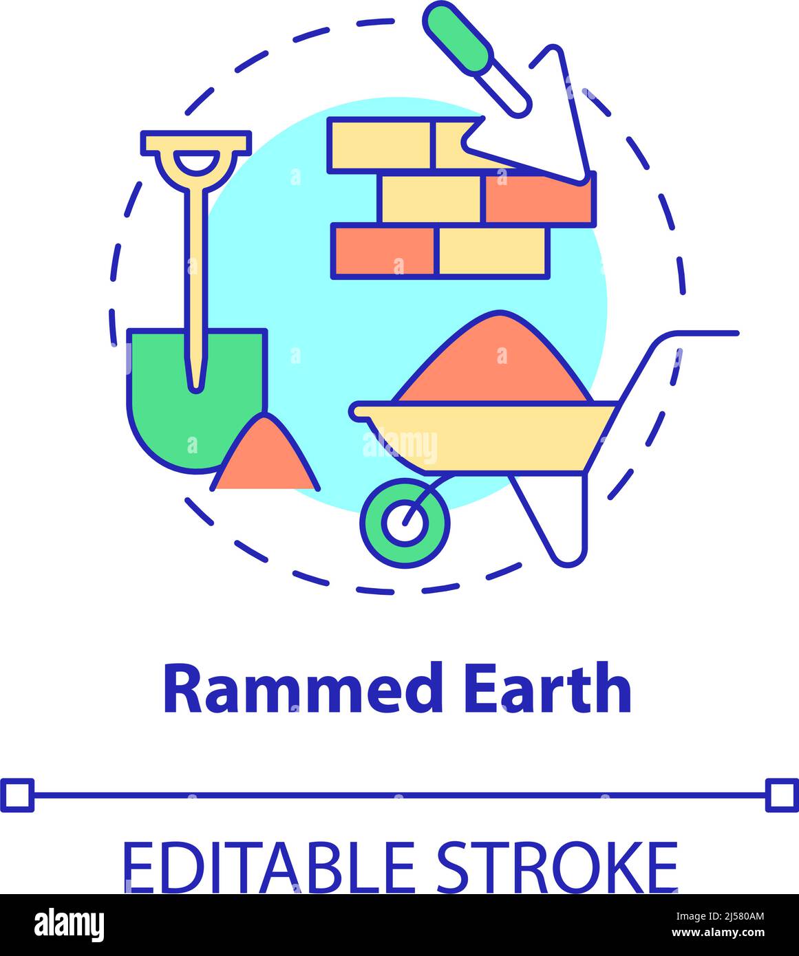 Rammed Stock Vector Images - Alamy